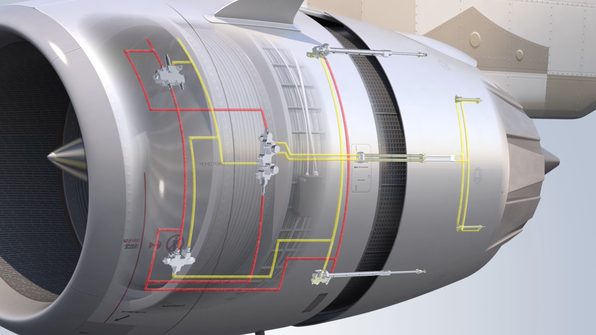 Innovation through Efficiency; 3D Animation Jet Turbine Overview for ...